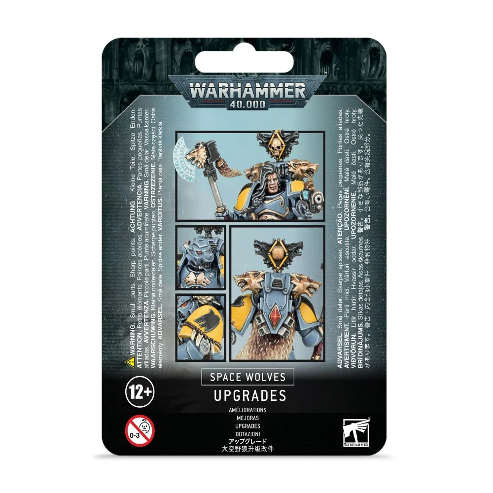 Pachet 18 Bucati Upgrade Miniaturi Wh40k, GW, Space Wolves Upgrades ...