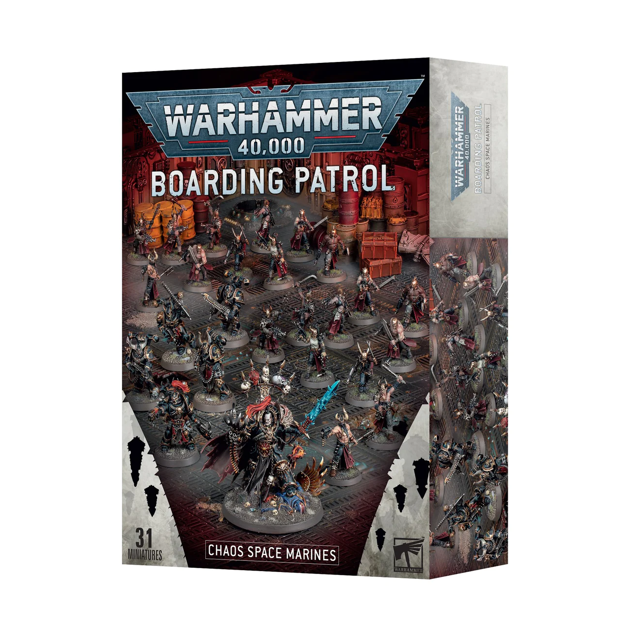 Pachet 31 Miniaturi Wh40k, Boarding Patrol Chaos Space Marines ...
